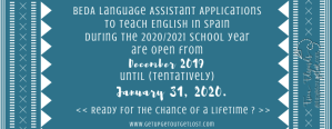 Teach English in Spain: BEDA Language Assistants – Get Up. Get Out. Get ...