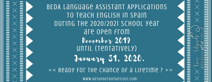 Teach English in Spain: BEDA Language Assistants – Get Up. Get Out. Get ...